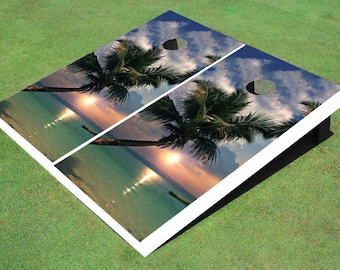 Custom Corn Hole Raven on a Tree Red Graphic Cornhole Boards - Etsy