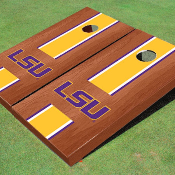 Lsu Cornhole Boards - Etsy