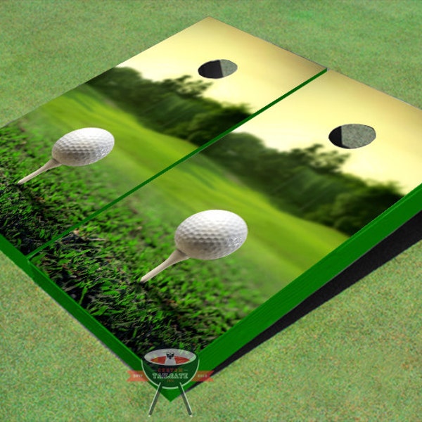 Golf Cornhole - Etsy