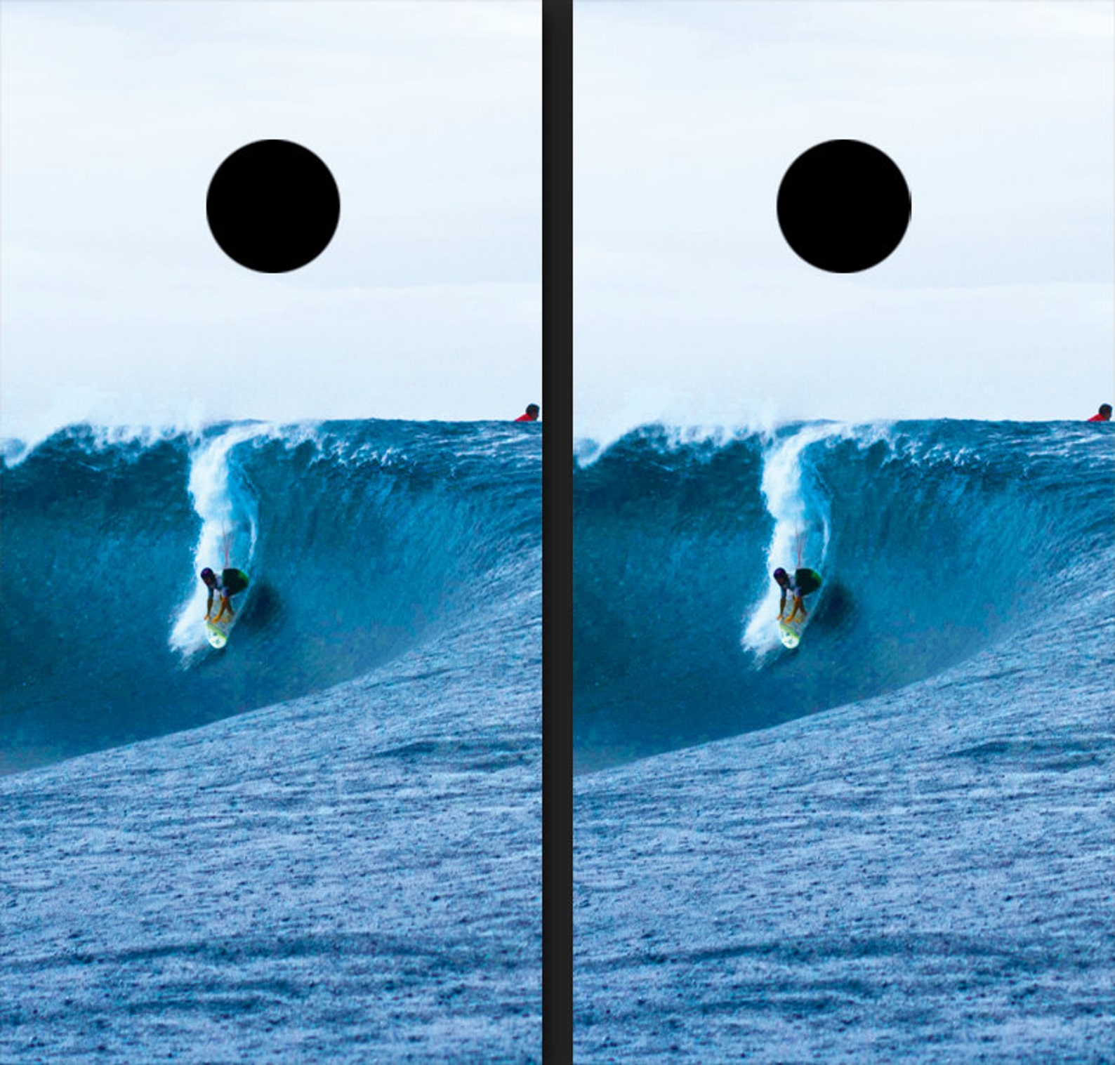 Custom Corn Hole Drop in Surfer Graphic Cornhole Boards | Etsy