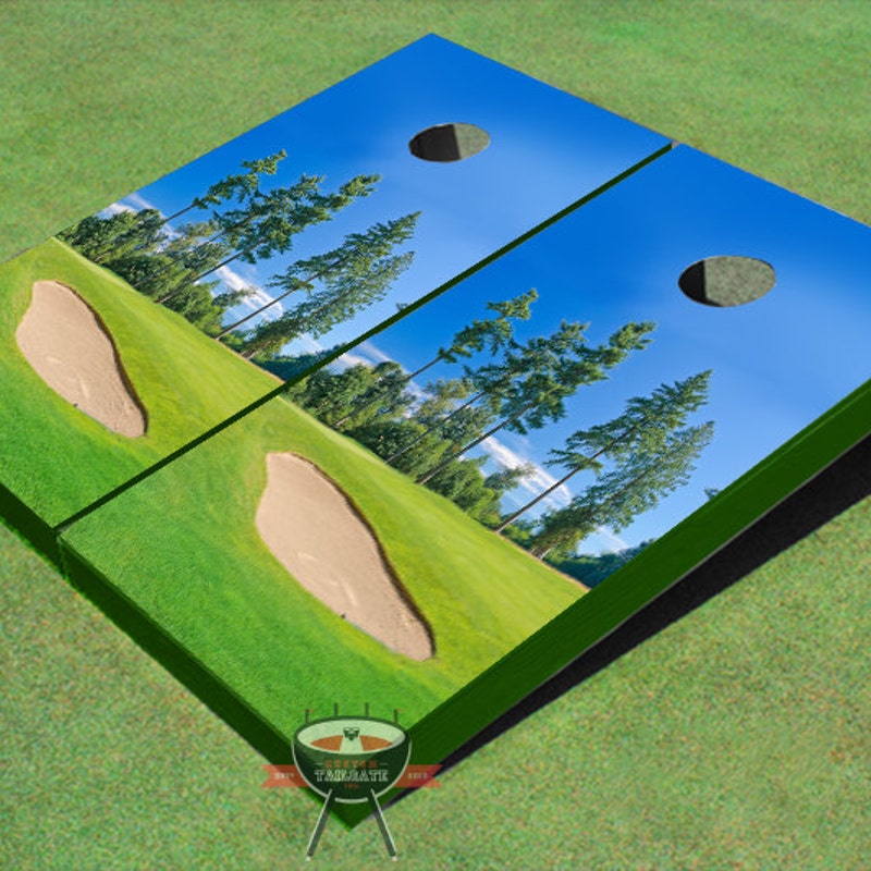 Golf Cornhole - Etsy