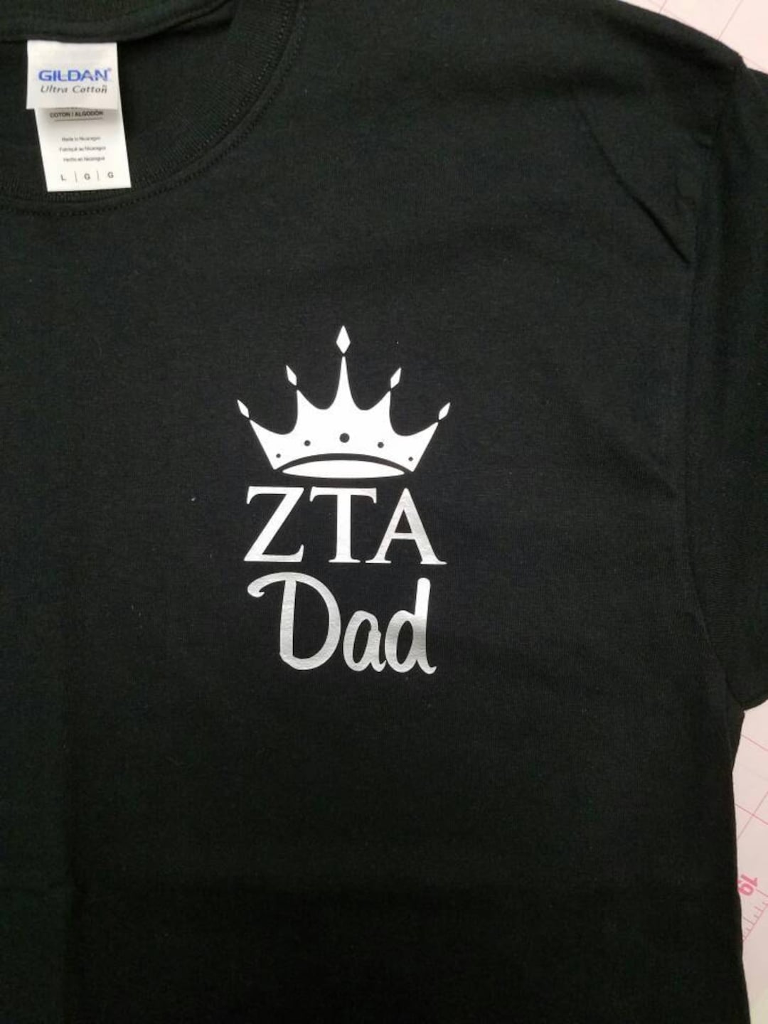 ZTA Dad T-shirt, ZTA Dad's Shirt, ZTA Father's Day, Zeta Dad, Sorority ...
