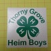 4-H Logo Decal - Etsy