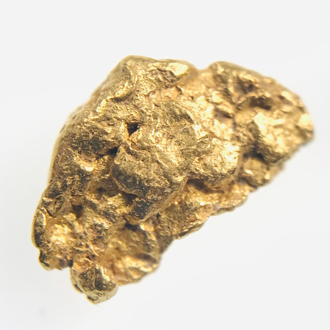 Natural California Gold Nugget / Micro Size 0.552 Grams / Gold Crystal ...