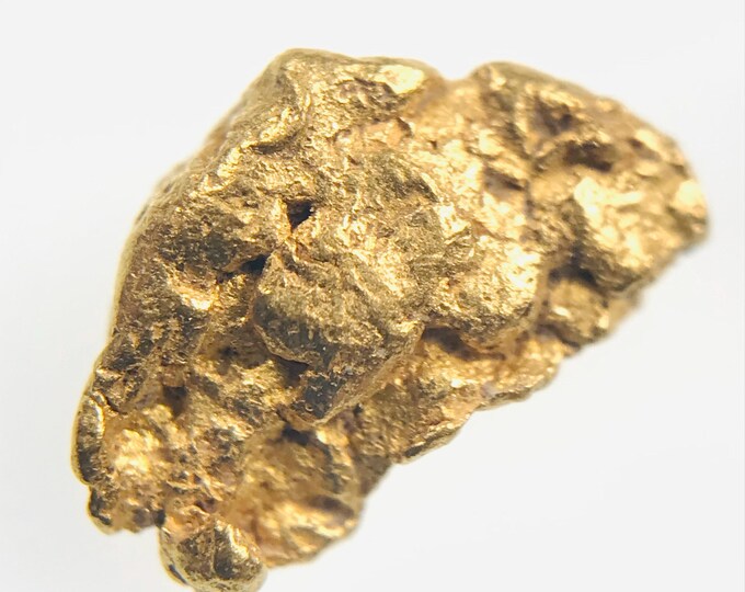 Natural California Gold Nugget / Micro Size 0.552 Grams / Gold Crystal ...