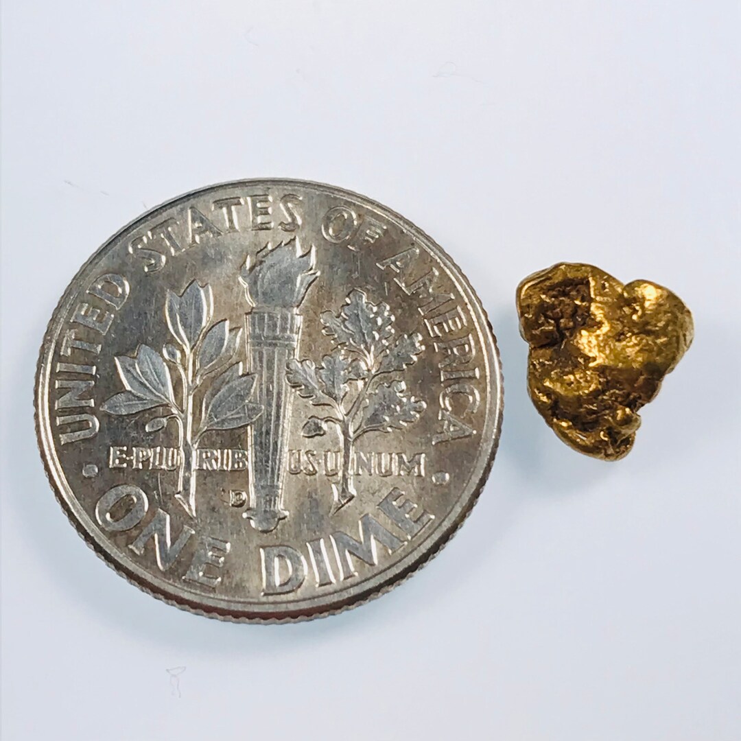 Natural California Gold Nugget / Micro Size 1.024 Grams / Gold - Etsy