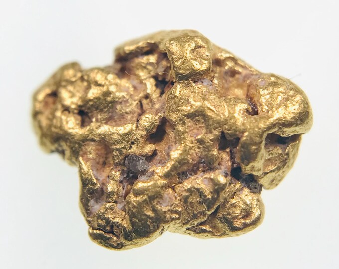 Natural California Gold Nugget / Micro Size 0.764 Grams / Gold Crystal ...