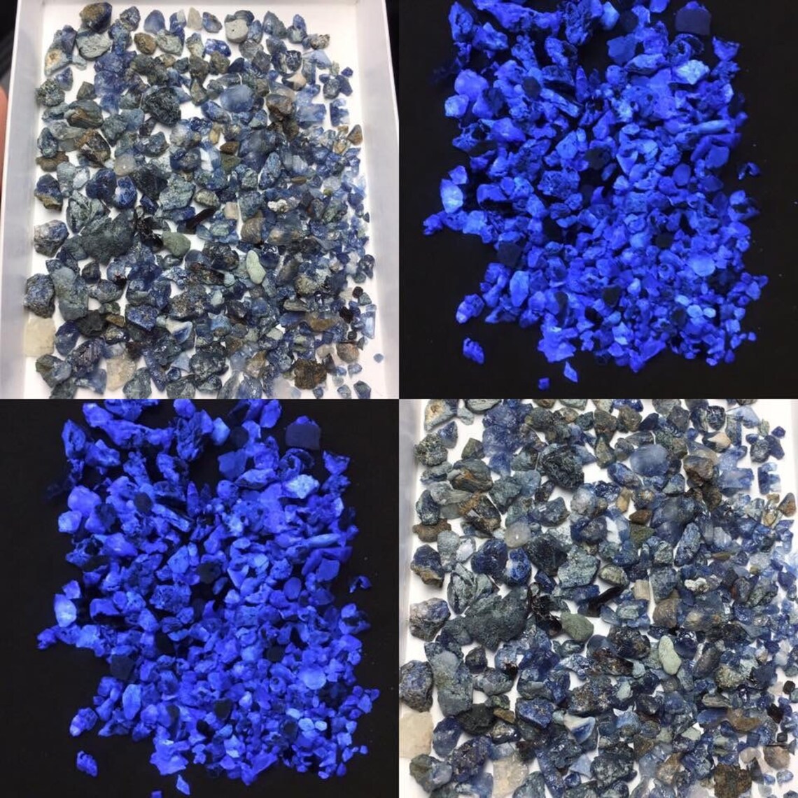 Benitoite Rough Genuine From California / Worlds Rarest Gems - Etsy