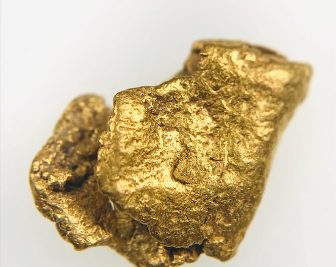 Natural California Gold Nugget / Micro Size 0.665 Grams / Gold Crystal ...