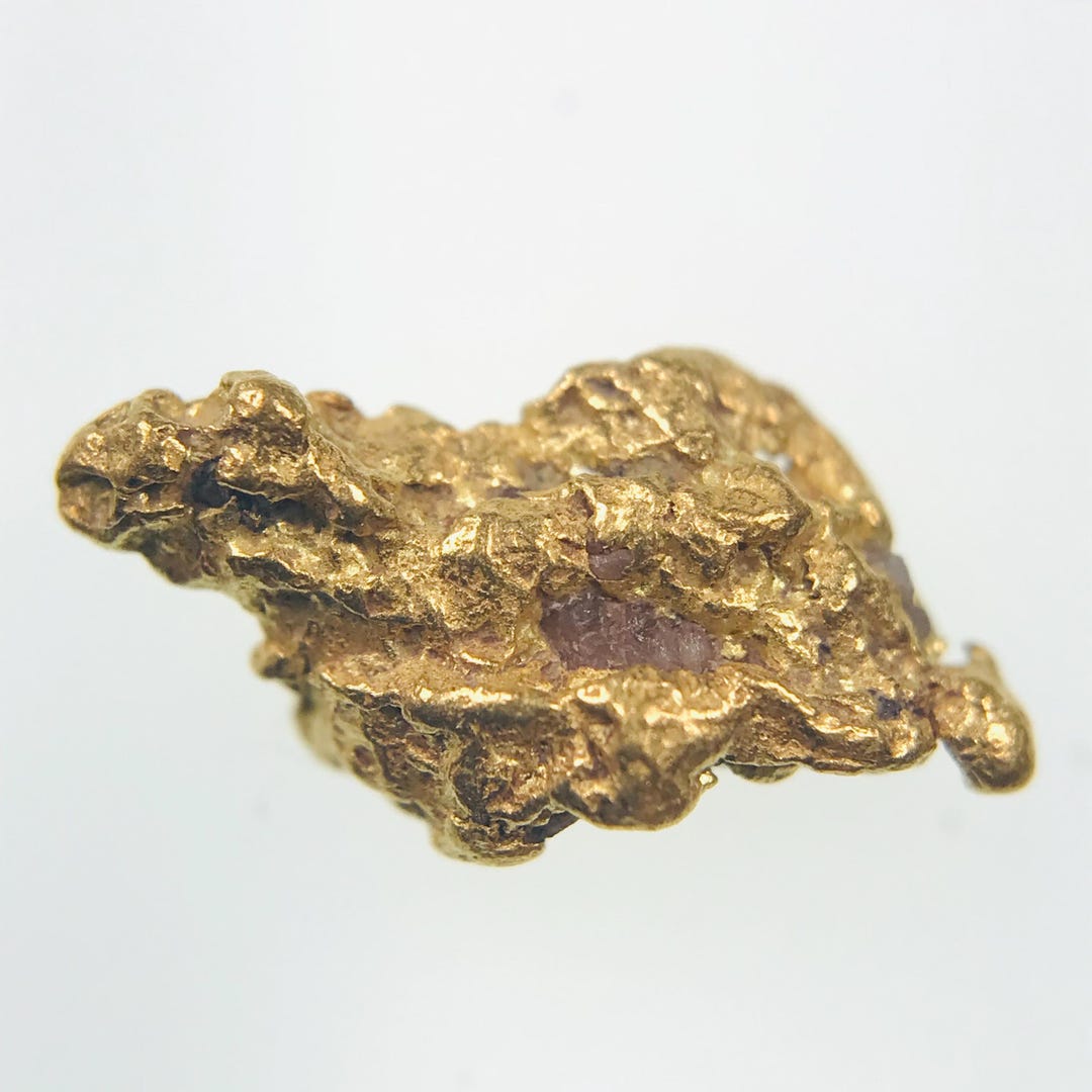 Natural California Gold Nugget / Micro Size 0.565 Grams / Gold Crystal ...