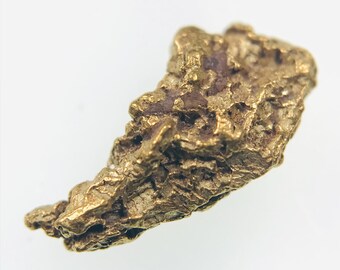 Natural California Gold Nugget / Micro Size 0.823 Grams / Gold Crystal ...