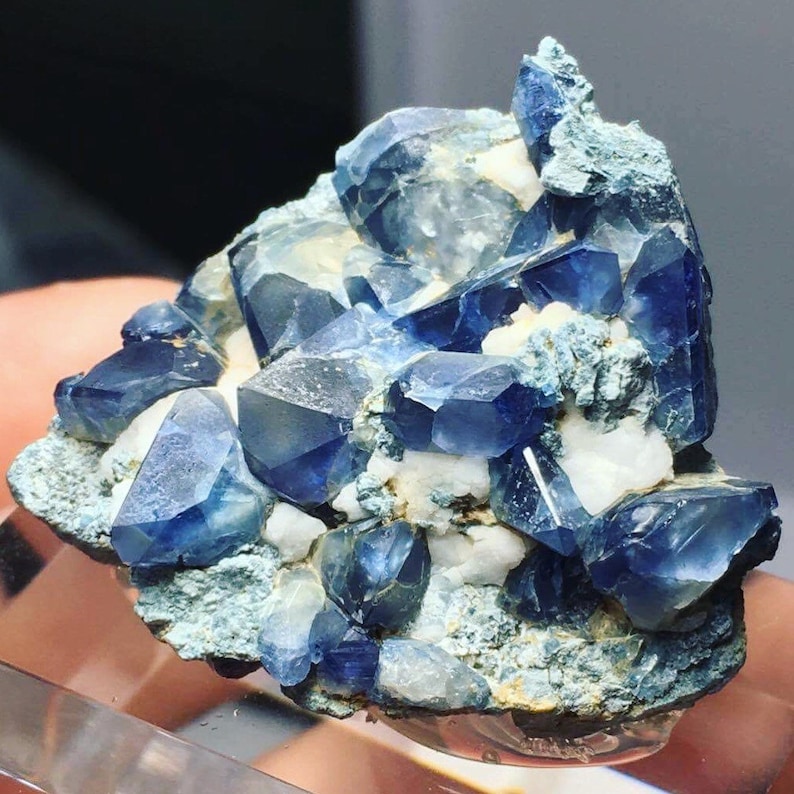 Benitoite Rough Genuine From California / Worlds Rarest Gems - Etsy