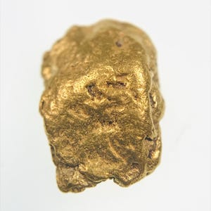 Natural California Gold Nugget / Micro Size 1.109 Grams / Gold Crystal ...