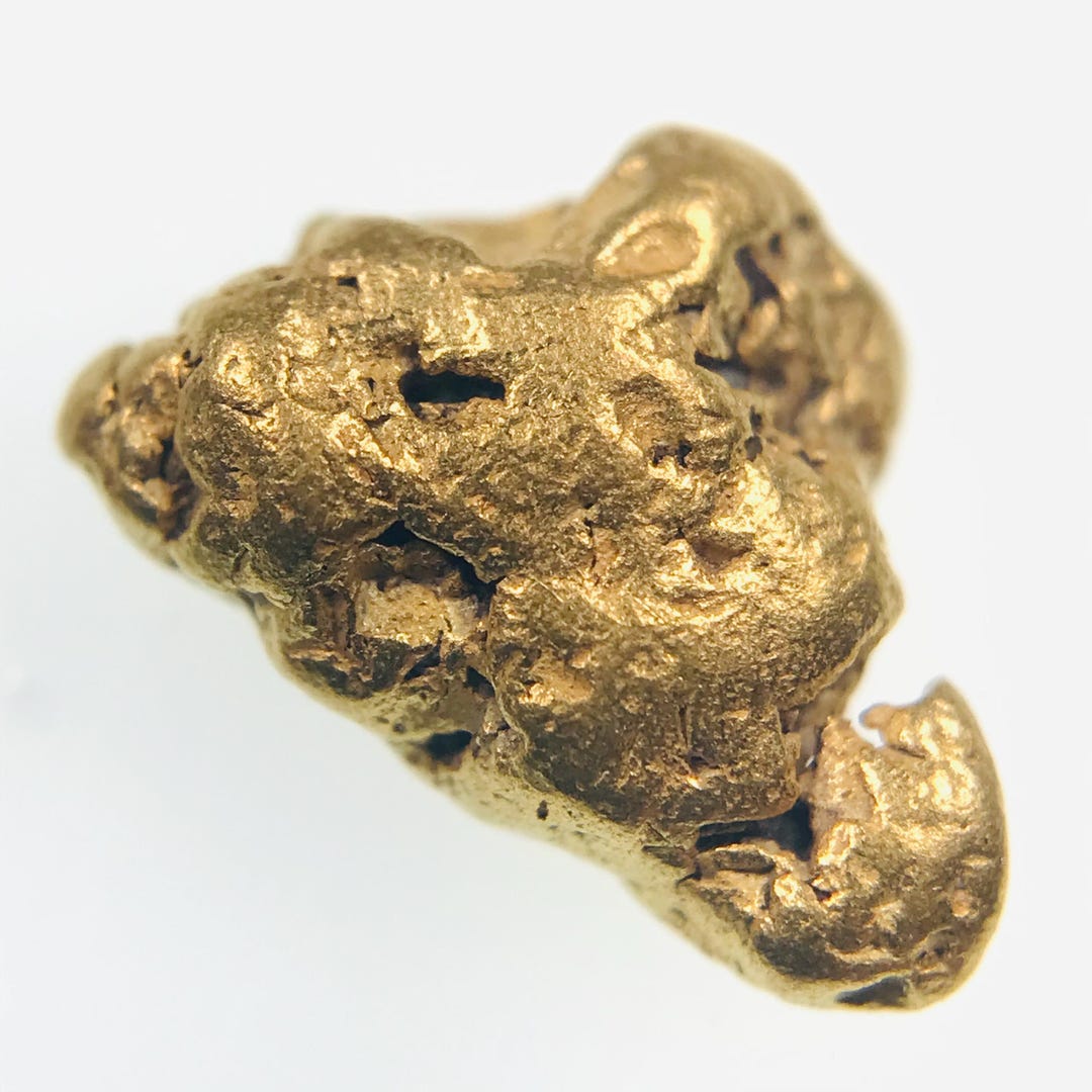 Natural California Gold Nugget / Micro Size 0.950 Grams / Gold Crystal ...