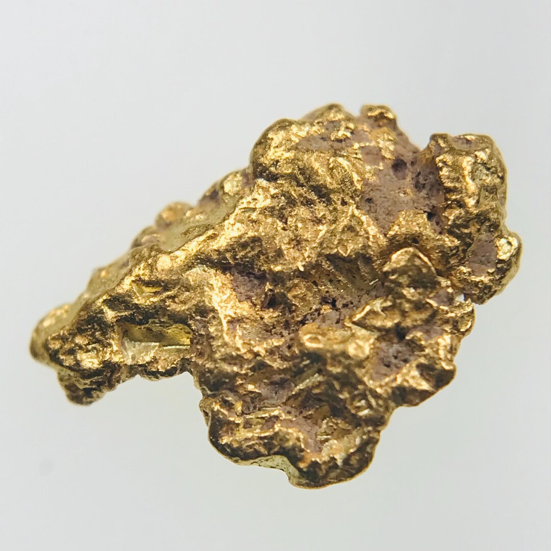 Natural California Gold Nugget / Micro Size 0.271 Grams / Gold Crystal ...