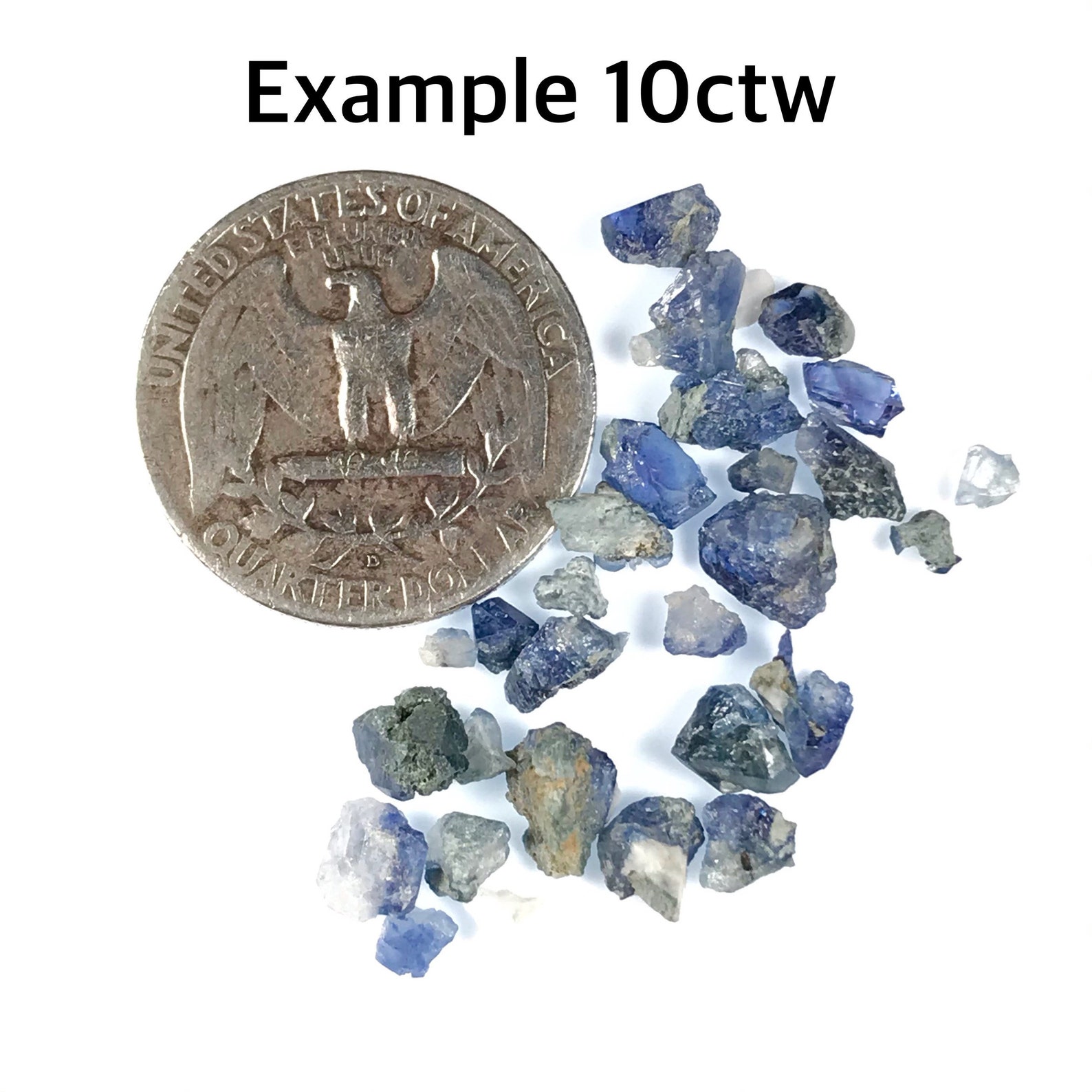 Benitoite Rough Genuine From California / Worlds Rarest Gems - Etsy