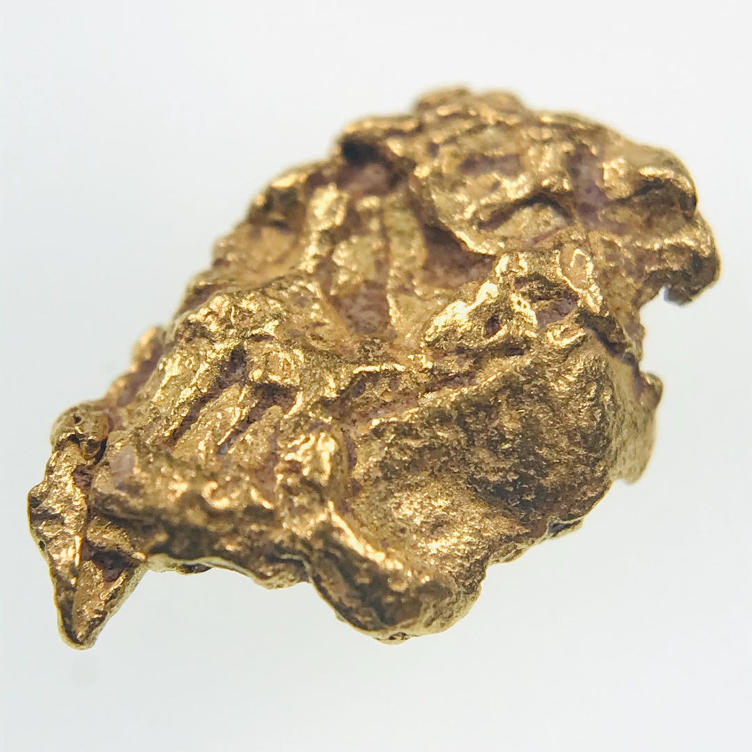 Natural California Gold Nugget / Micro Size 0.328 Grams / Gold Crystal ...