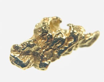 Natural California Gold Nugget / Micro Size 0.665 Grams / Gold Crystal ...