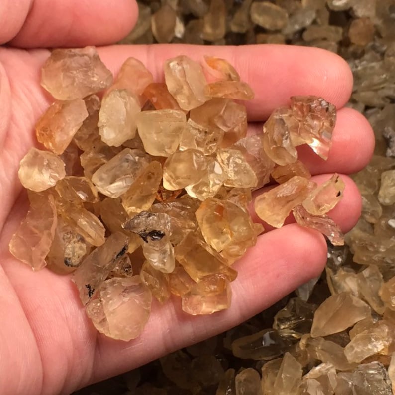 Oregon Sunstone golden Labradorite Natural Gems / Choose How - Etsy