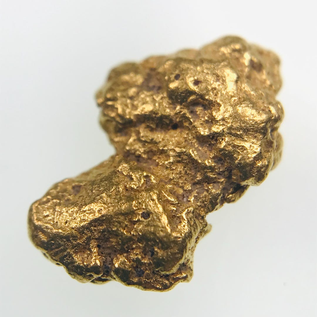 Natural California Gold Nugget / Micro Size 0.823 Grams / Gold Crystal ...