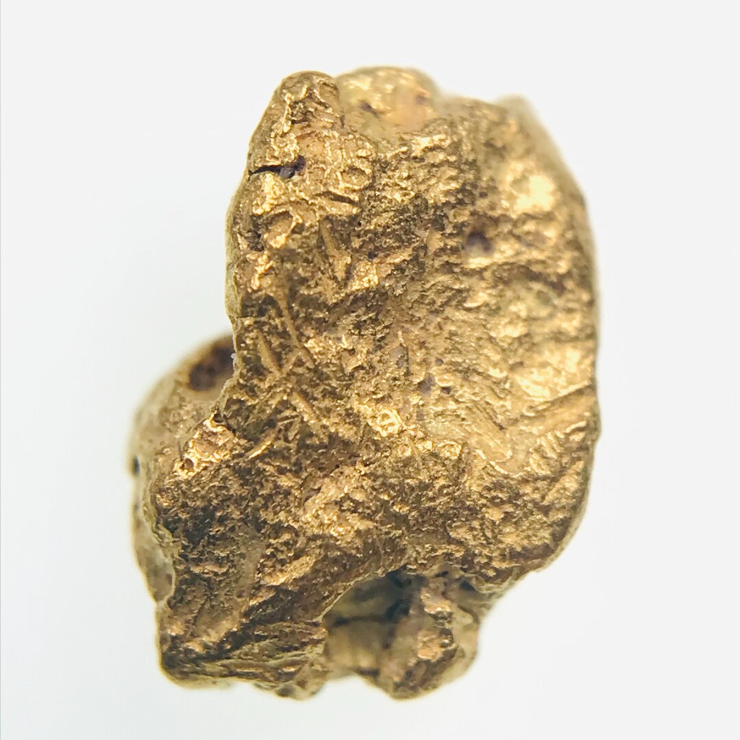 Natural California Gold Nugget / Micro Size 0.622 Grams / Gold Crystal ...