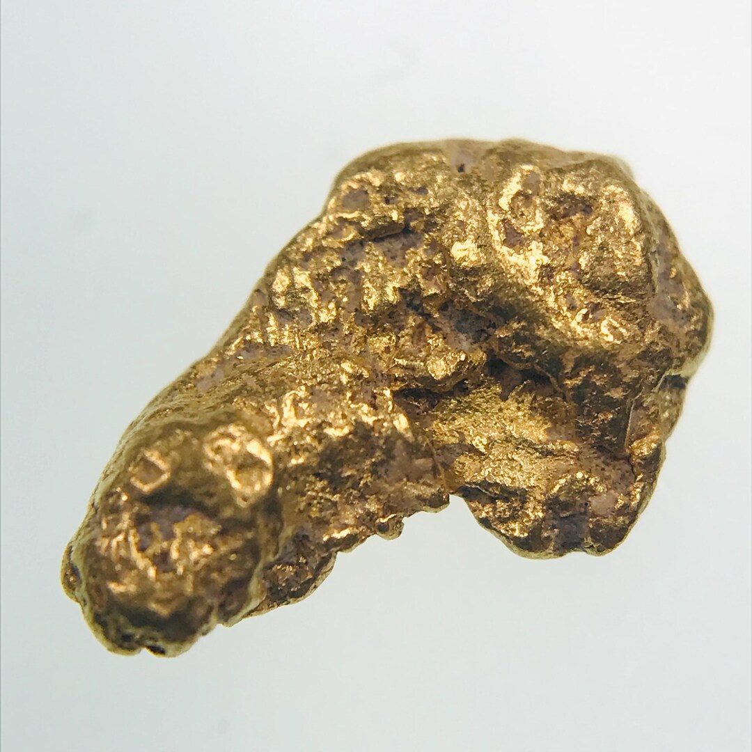Natural California Gold Nugget / Micro Size 0.471 Grams / Gold Crystal ...
