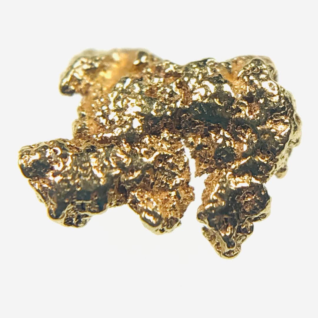 Natural Yukon Gold Nugget / Whitehorse British Columbia / Micro Size 0. ...