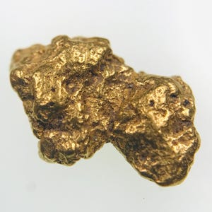 Natural California Gold Nugget / Micro Size 0.823 Grams / Gold Crystal ...