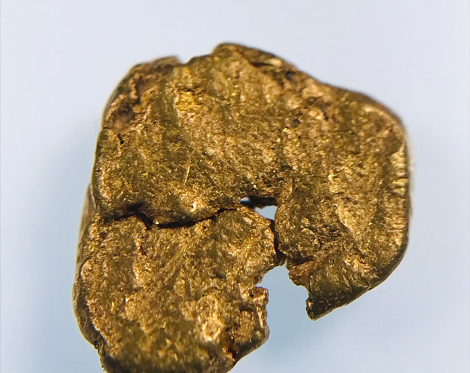 Natural California Gold Nugget / Micro Size 0.475 Grams / Gold Crystal ...