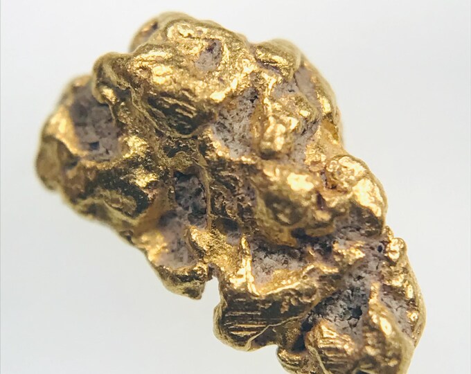 Natural California Gold Nugget / Micro Size 0.320 Grams / Gold Crystal ...