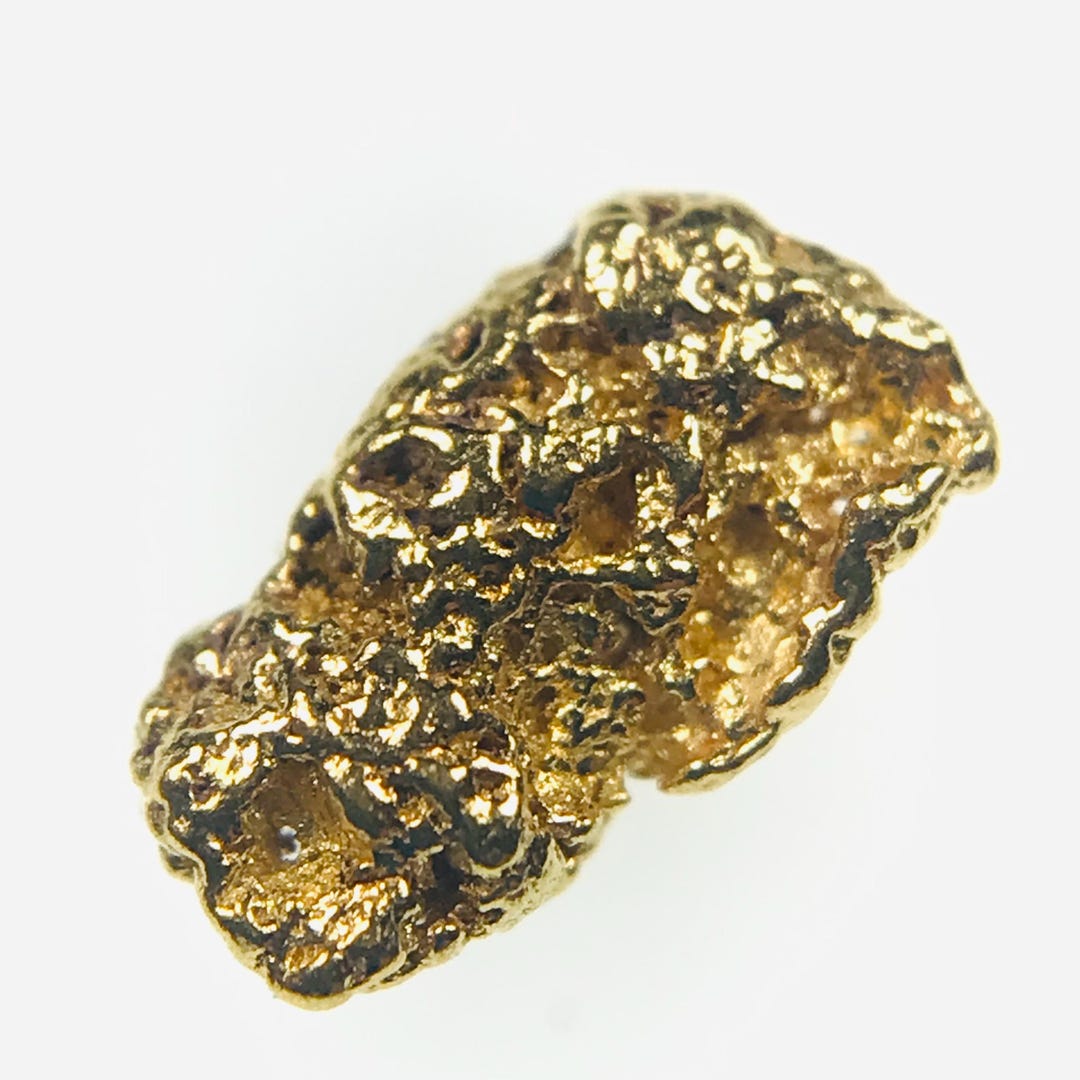Natural Yukon Gold Nugget / Whitehorse British Columbia / Micro Size 0. ...