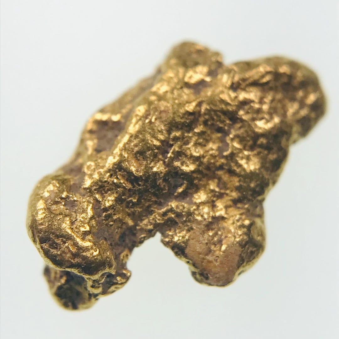 Natural California Gold Nugget / Micro Size 0.412 Grams / Gold Crystal ...