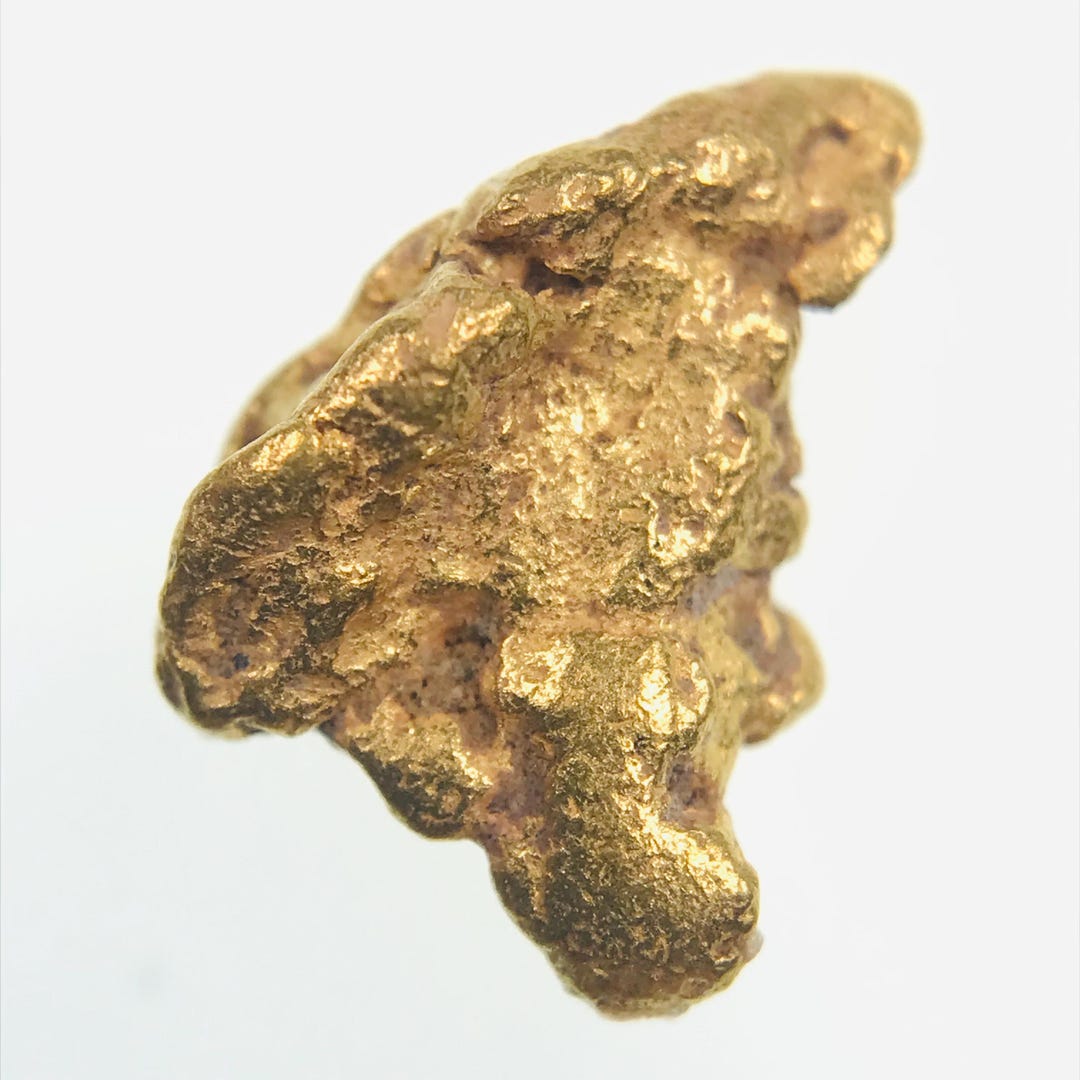 Natural California Gold Nugget / Micro Size 0.784 Grams / Gold Crystal ...