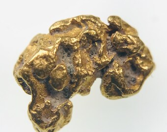 Natural California Gold Nugget / Micro Size 0.823 Grams / Gold Crystal ...