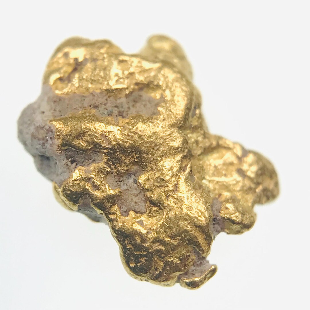 Natural California Gold Nugget / Micro Size 0.441 Grams / Gold Crystal ...