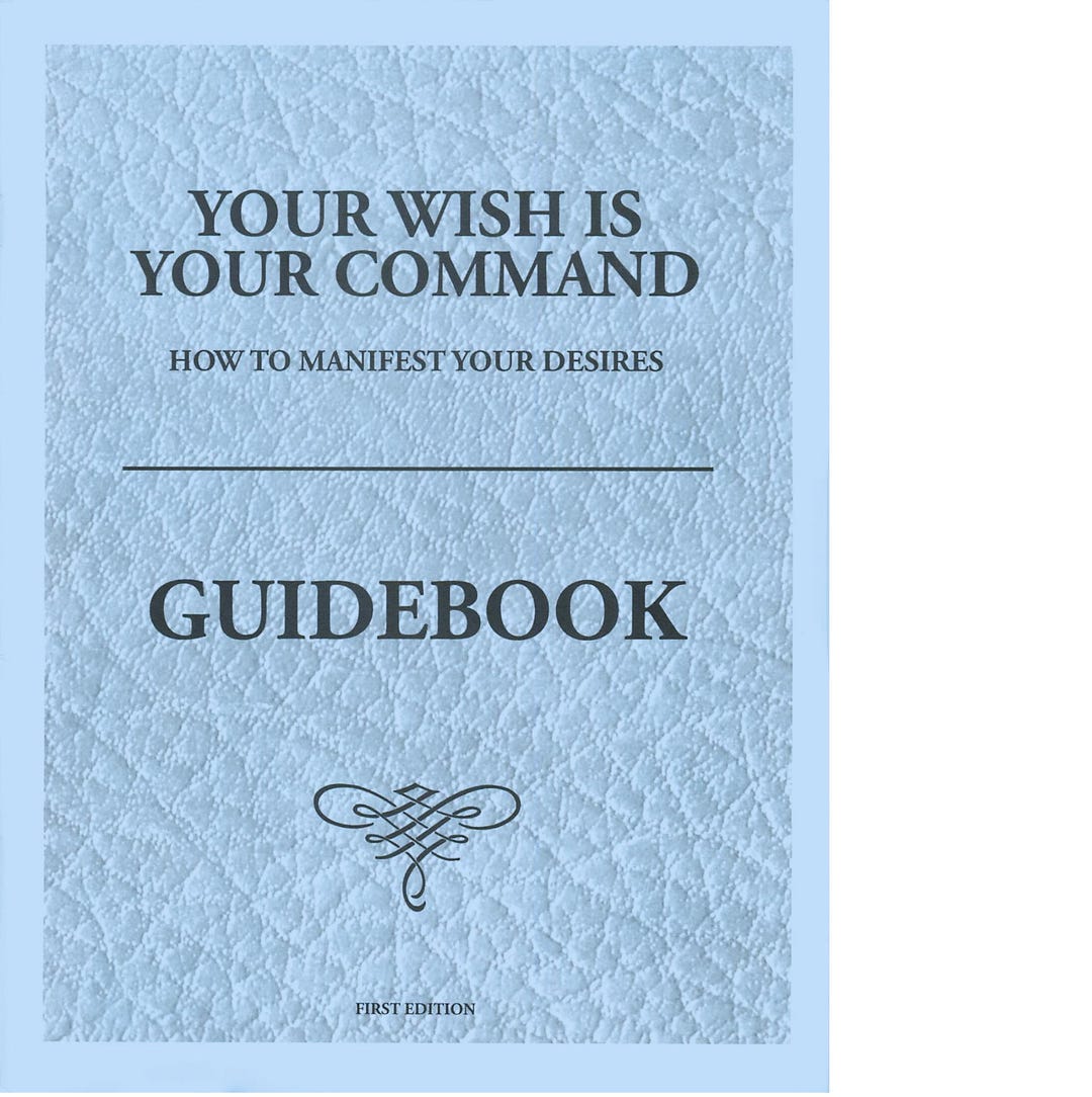 First Edition Your Wish is Your Command Digital Printable Guidebook 108 ...