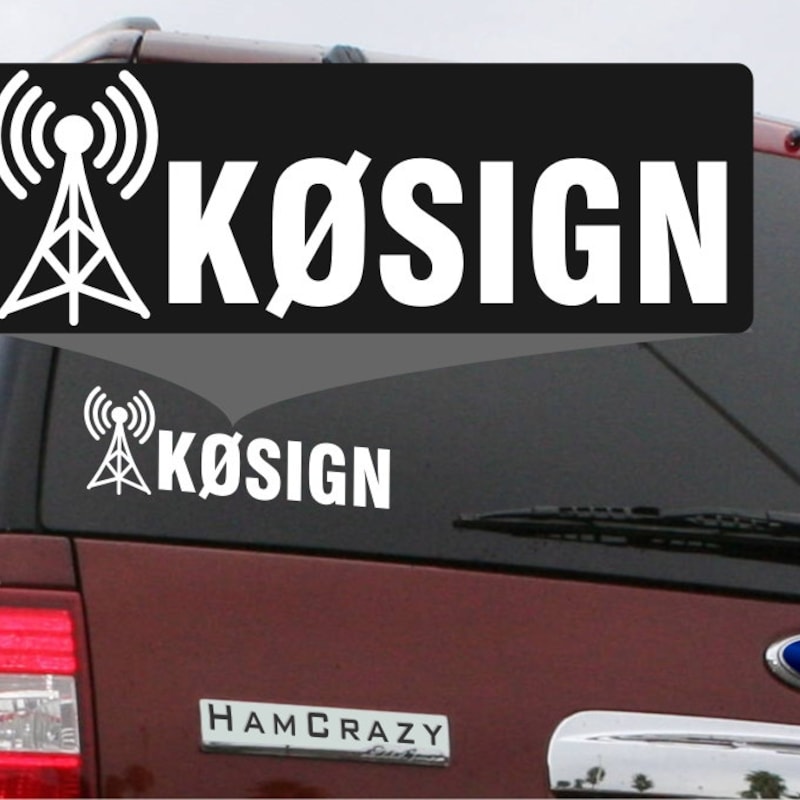 Ham Radio Decal - Etsy