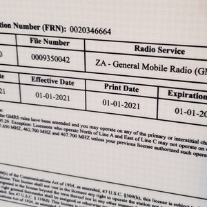 FCC GMRS License Plaque for General Mobile Radio Service Operators - Etsy
