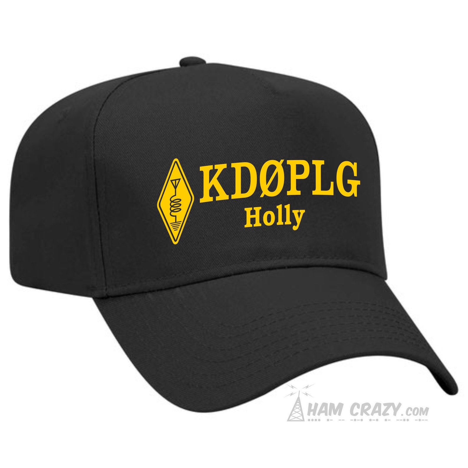 Radio Icon Graphic Ham Radio Hat With Callsign - Etsy