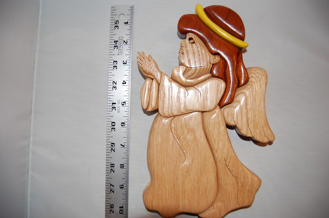 Angel Intarsia - Etsy