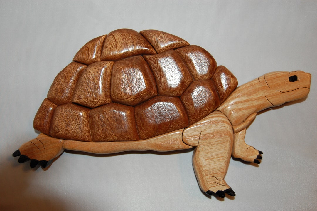 Tortoise Intarsia - Etsy