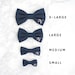 Personalized Pet Bow Tie - Wedding Dog Bowtie - Monogrammed Initials - Etsy