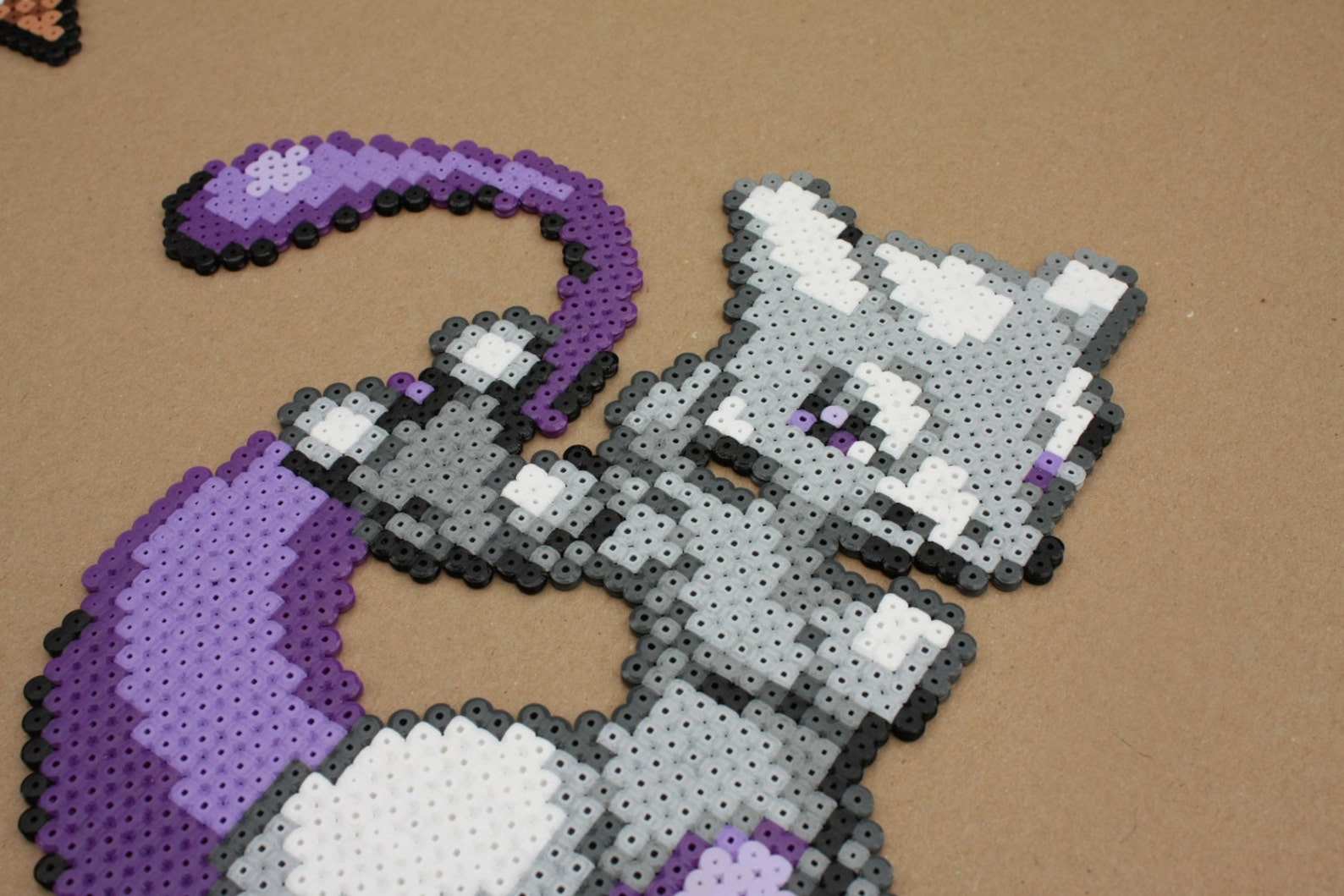 Mewtwo Pokemon Hama Perler Bead Sprite Red - Etsy Australia