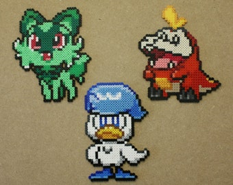 Sprigatito Perler - Etsy Ireland