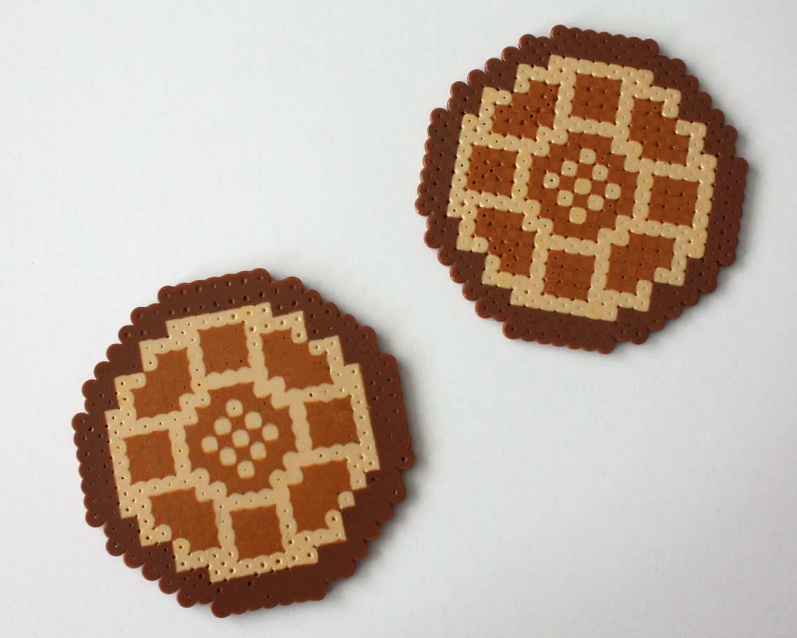 White Lotus Pai Sho Coaster Perler Hama Beads Avatar the Last Airbender ...
