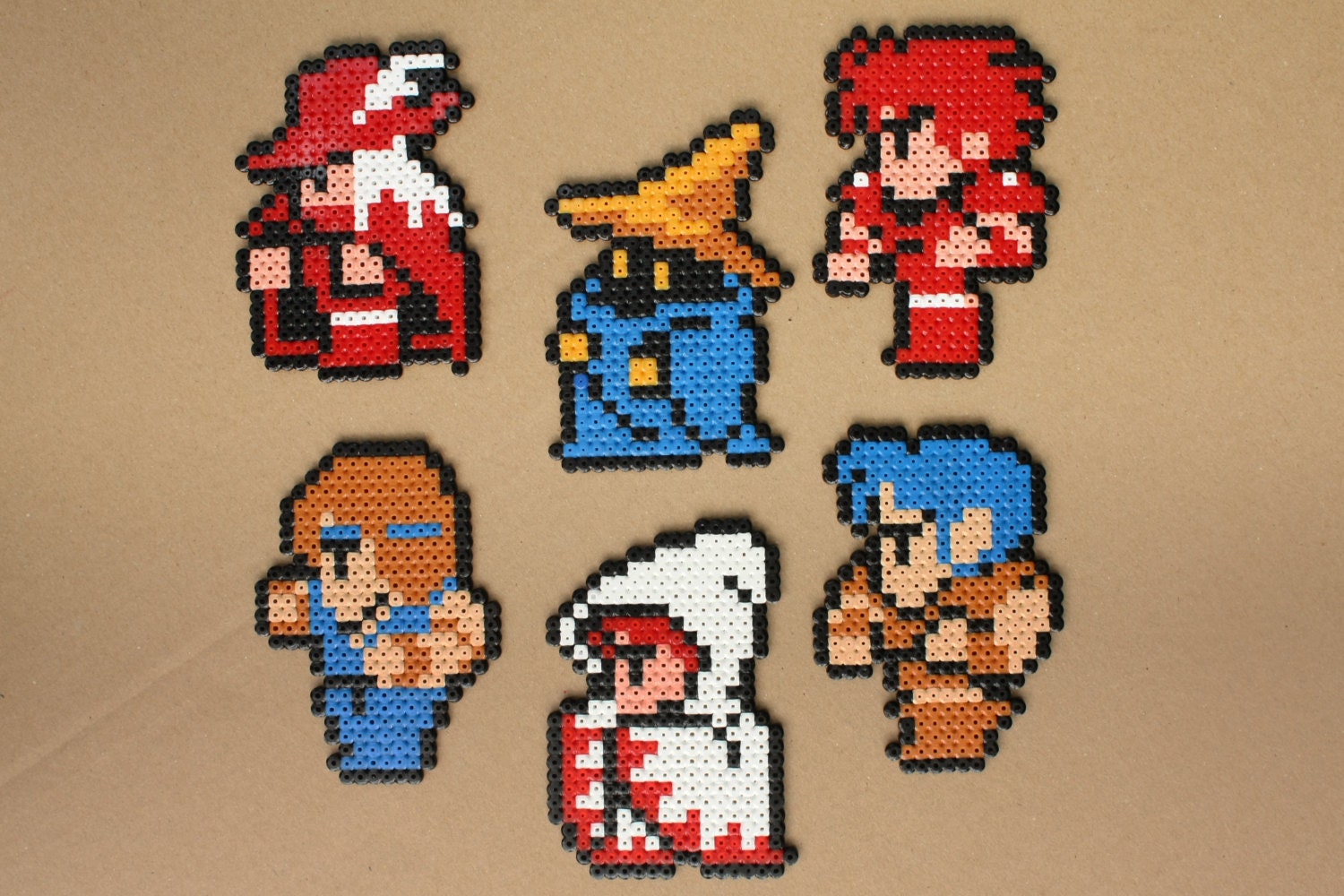 Final Fantasy Handmade Perler Bead Figure - Etsy
