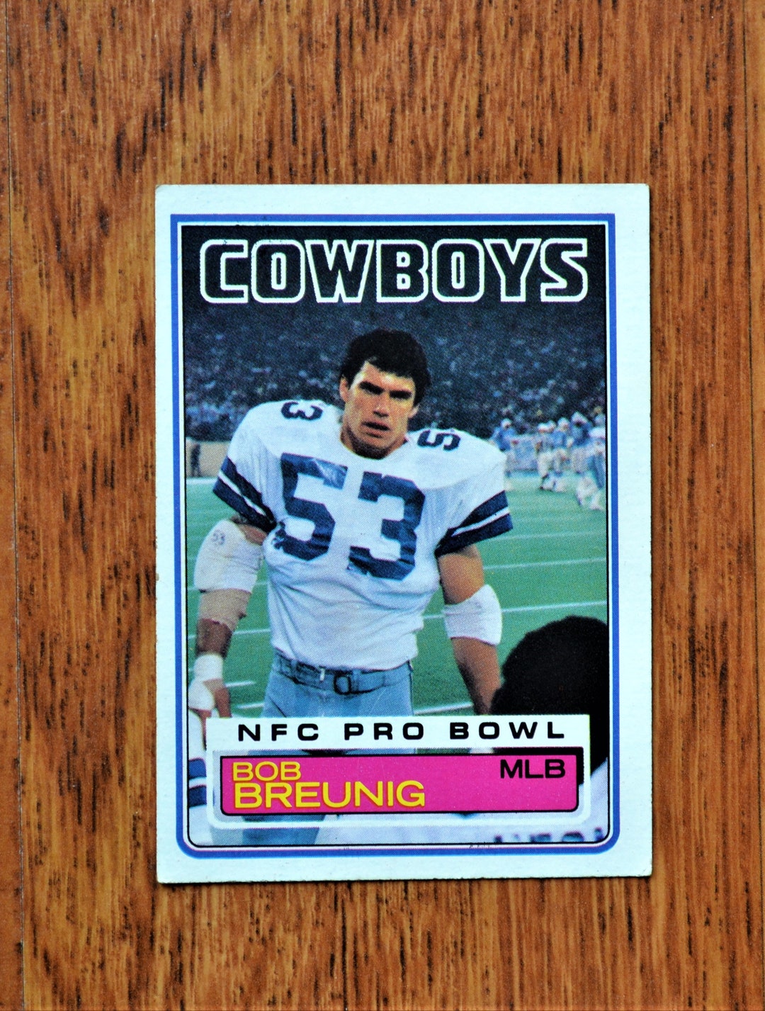 Cowboys Bob Breunig 1983 Topps Football Card 43 - Etsy España