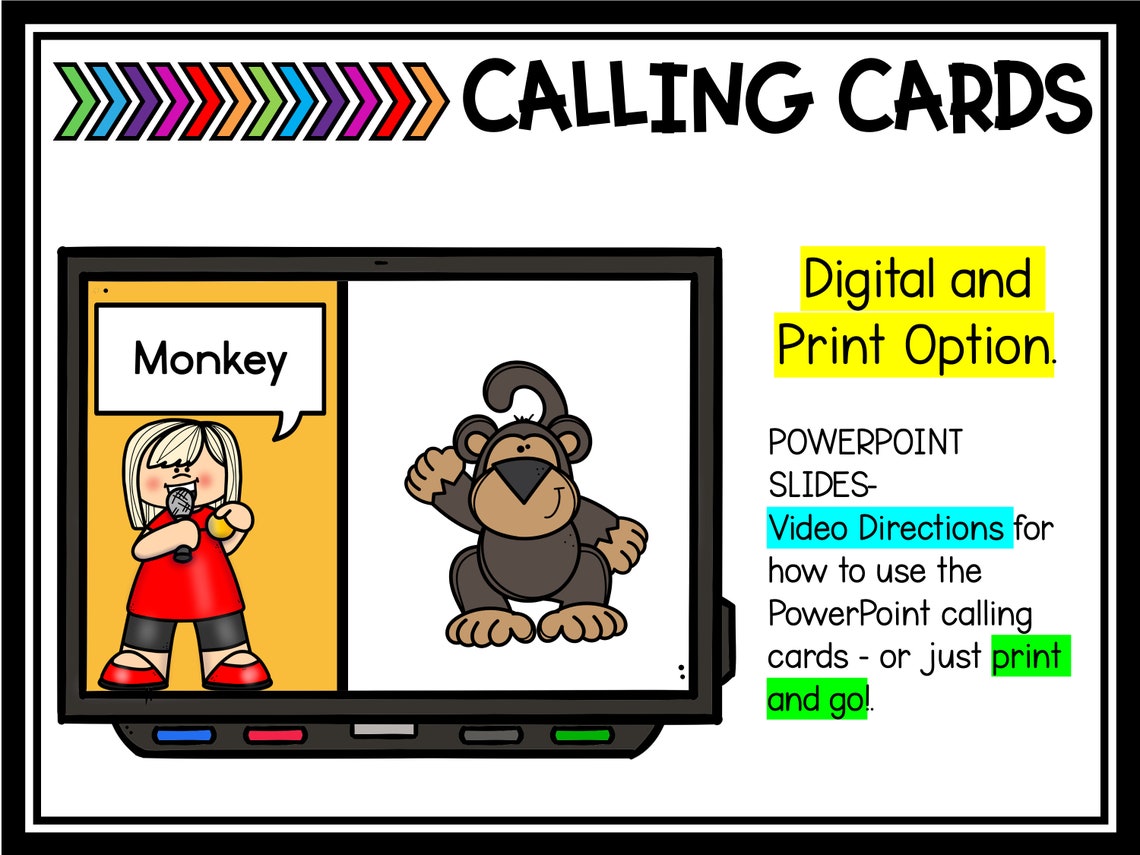 Safari Bingo | Safari Birthday Party Bingo | Classroom Bingo Game ...