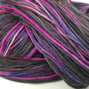 Electric Dreams - Hand Dyed Variegated Yarn - Fingering to Worsted ...