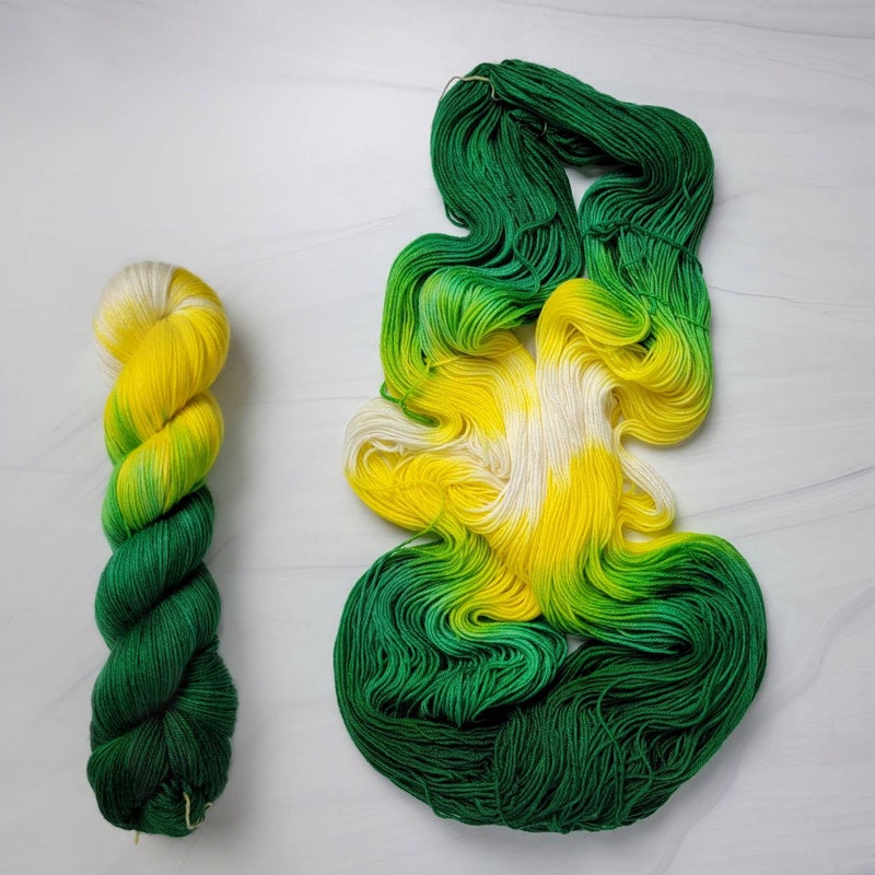 Green Color Change Yarn - Etsy